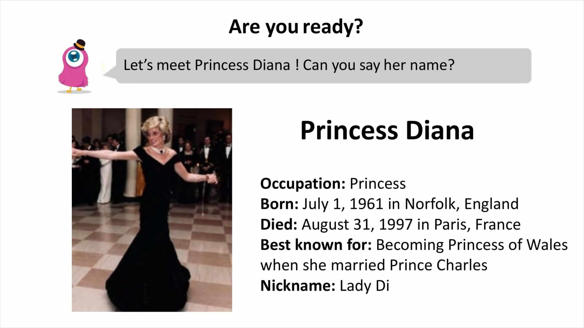 【戴安娜王妃】Unit20 - Princess Diana - 25Hoon 線上英文